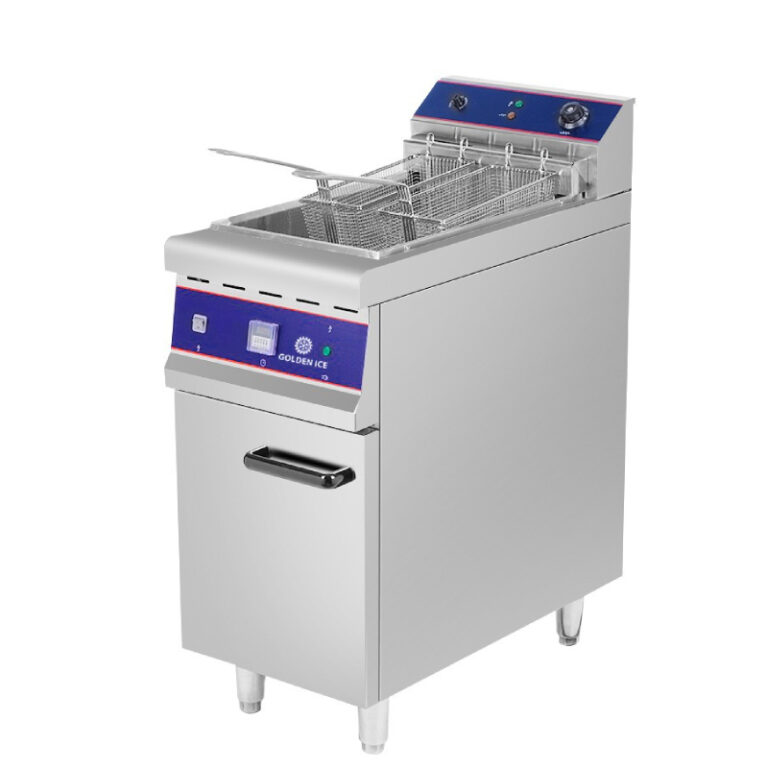Electric potato fryer for restaurants, 26 liters