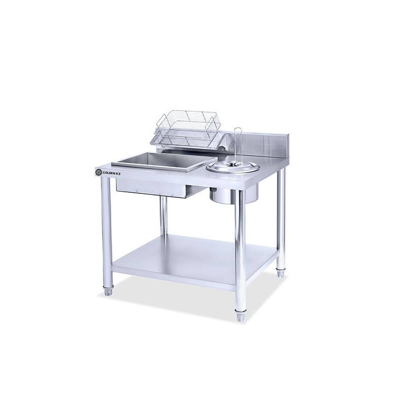 Stainless Steel Marination Table, 1-Meter • Golden Ice store