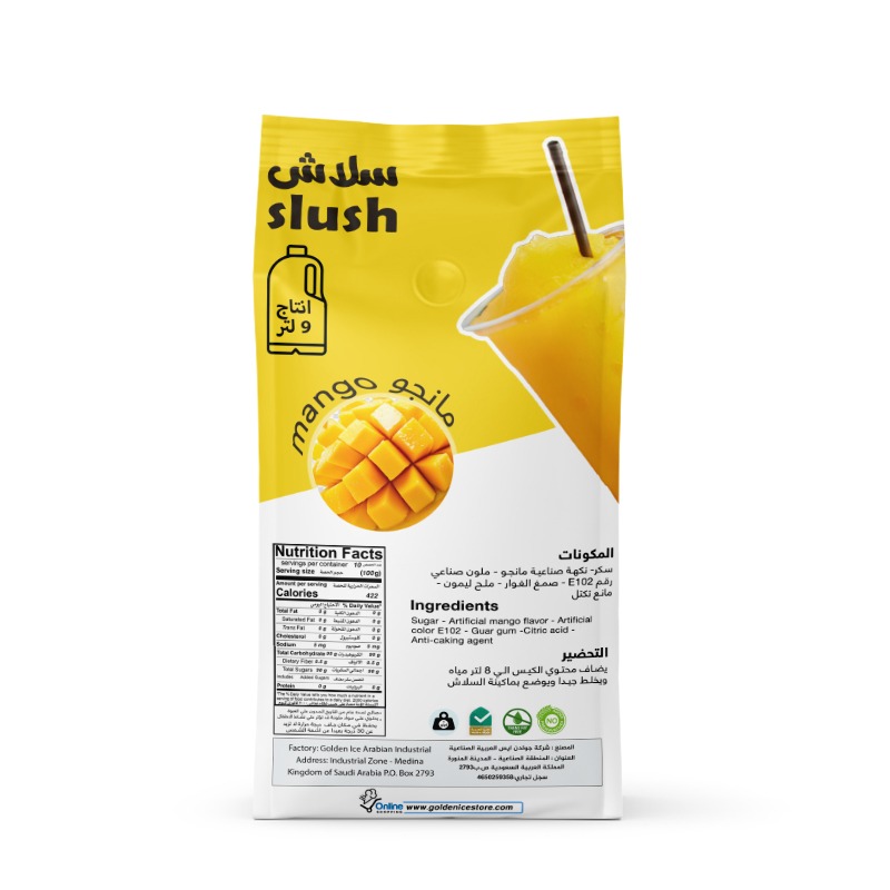 Golden Chef Mango Flavored Slush Powder • Golden Ice store